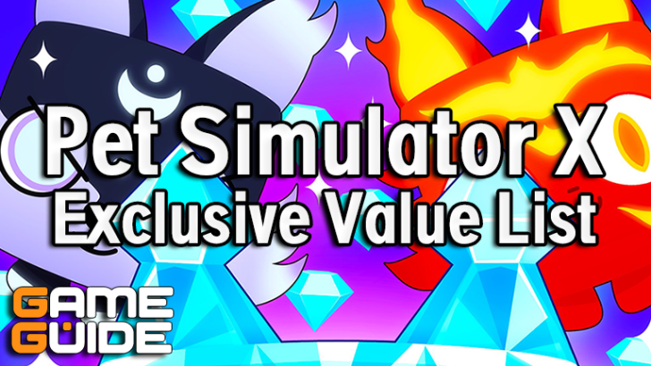 Pet Simulator X Exclusive Pet Value List 2025 (September)