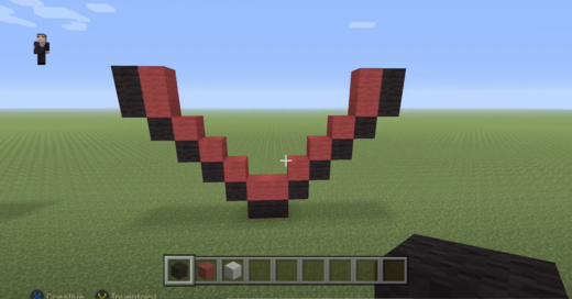 How To Make A Heart In Minecraft - Build Guide