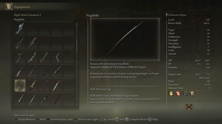 Elden Ring Best Katanas (December 2025)