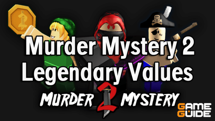 MM2 Legendary Values - Tier List & Value List [November 2025]