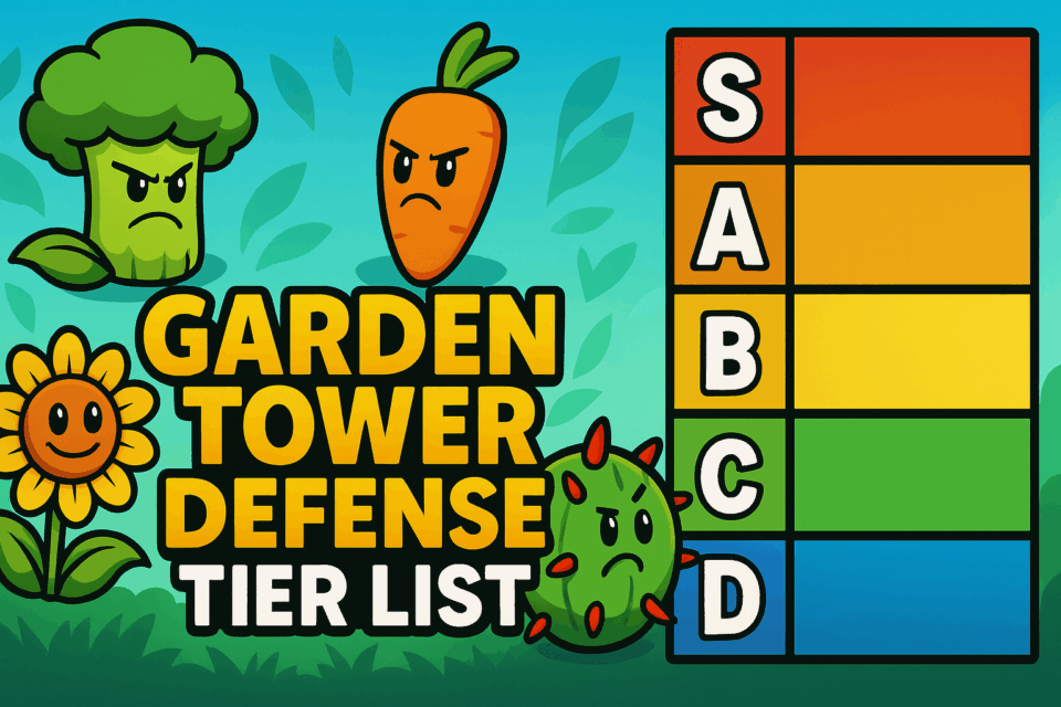 Garden Tower Defense Tier List - Best Units Ranked